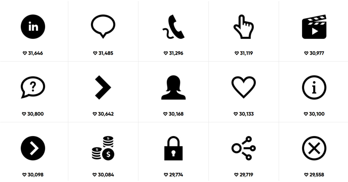 Iconmonstr : des icônes gratuites pour illustrer vos visuels - Vedi ...